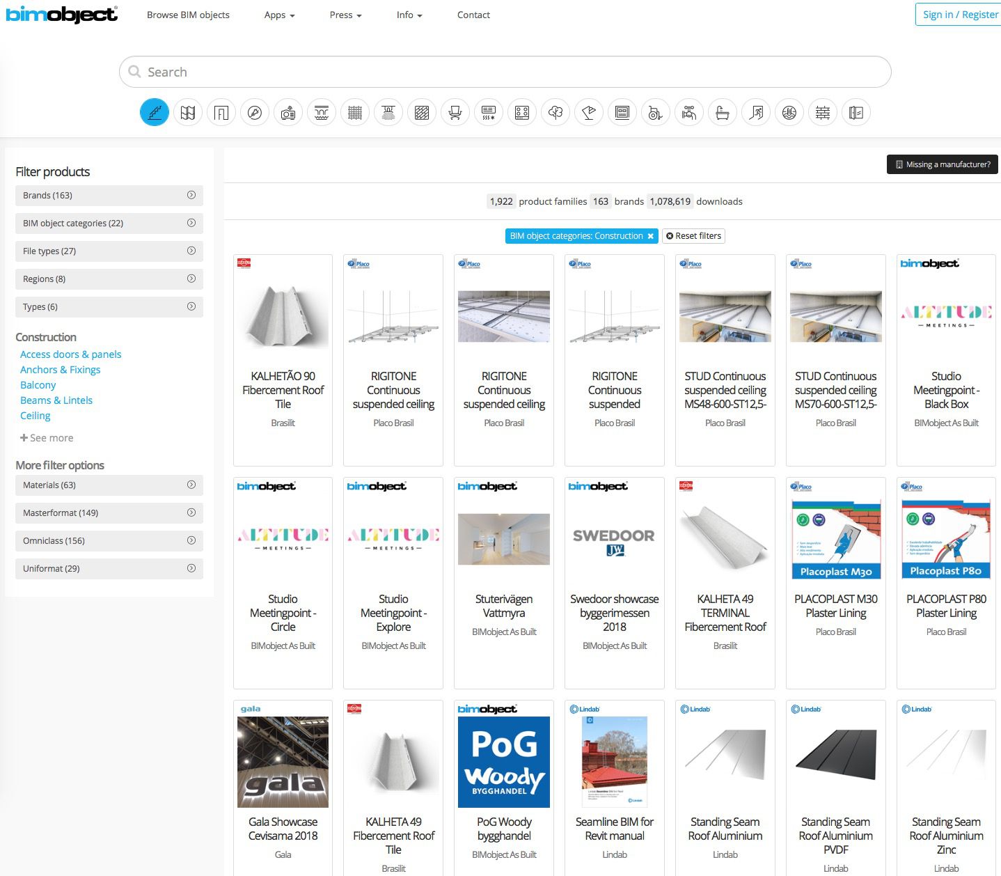 Bibliothèques d'Objets BIM Gratuits - BIM MANAGER